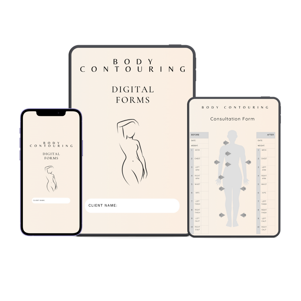 Body Contouring Digital Forms Bundle – Beauty Therma