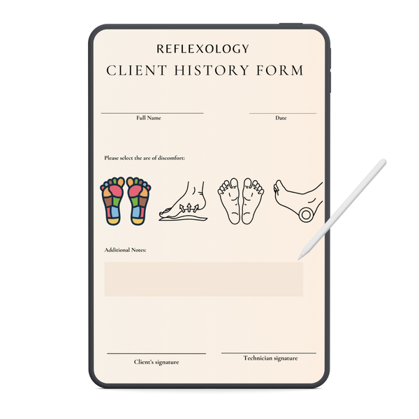 Reflexology Digital Forms Bundle – Beauty Therma