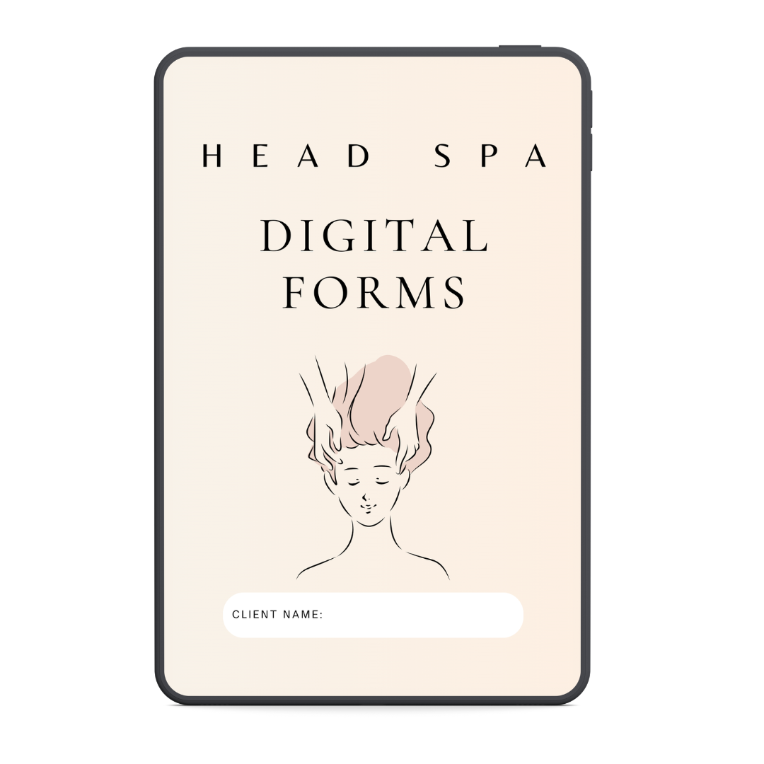 Head Spa Digital Forms Bundle – Beauty Therma