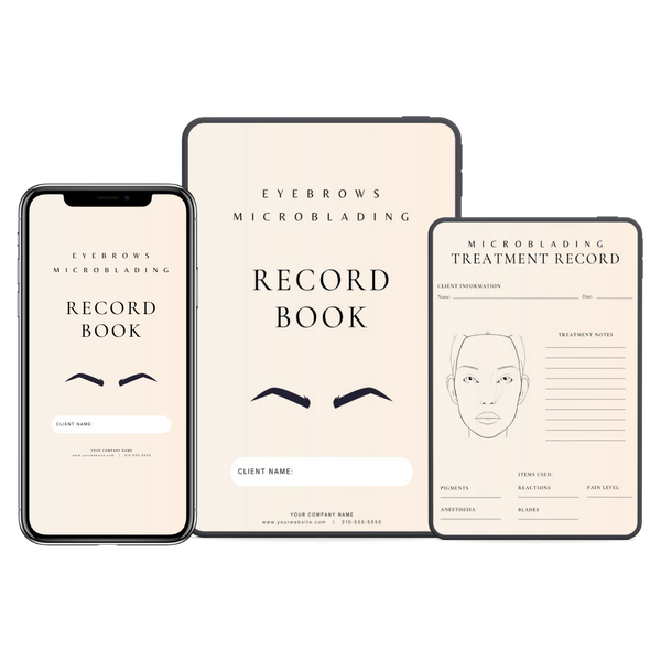Microblading Digital Forms Bundle – Beauty Therma